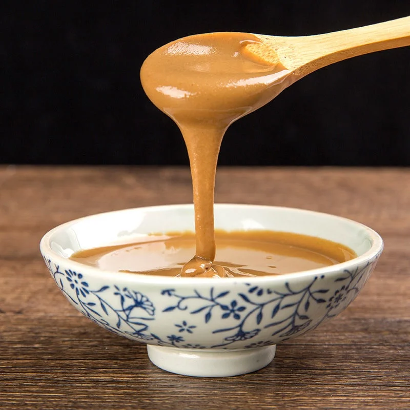 Roasted Sesame Paste Tahini Ground Sesame Creamy Sauce Natural Butter ...