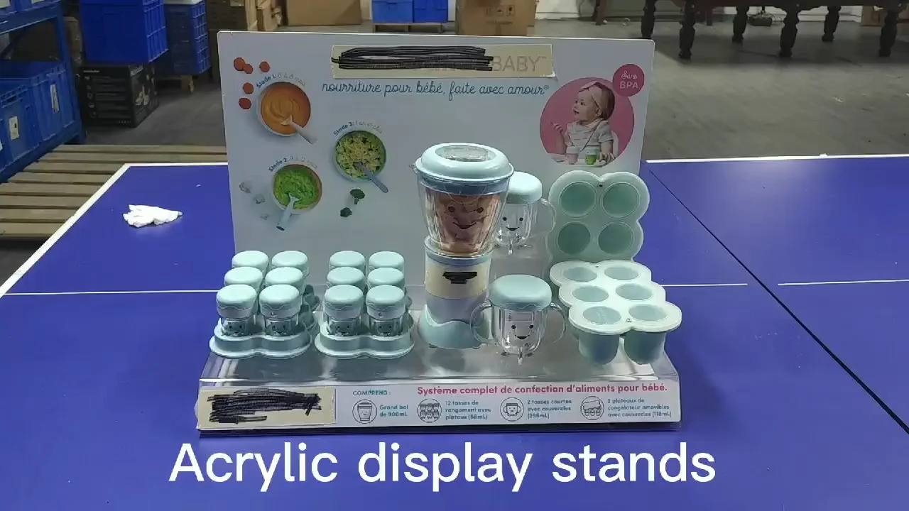 Acrylic Display Stand Small Appliances Set Display Stand Electronic ...