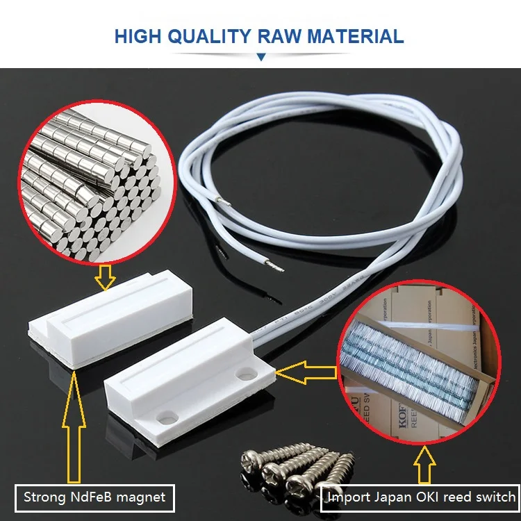 Wholesale Hot Selling No Nc Output Wired Magnetic Reed Switch With ...