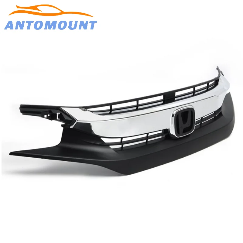 Front Bumper Upper Radiator Electroplate Grille Mesh Trim for Honda ...