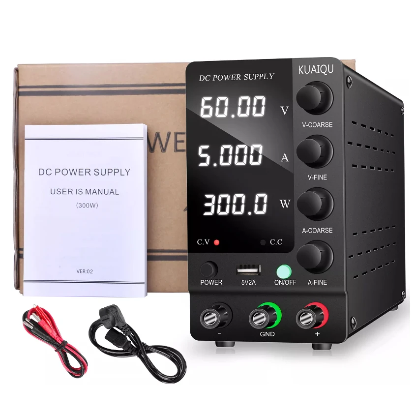 台式dc台式可调输出范围0 ~ 60伏/0 ~ 5安培dc电源可变，带5v/2a Usb输出接口 - Buy 电源变量,直流电源变量,电源变量usb Product on Alibaba.com