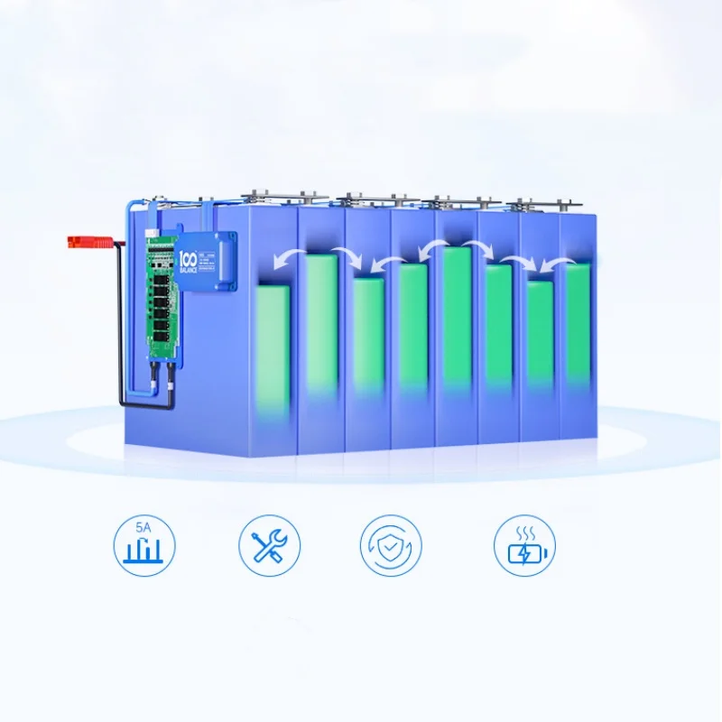 JHB BMS 18650 Battery - 100A Active Balancer for Lifepo4
