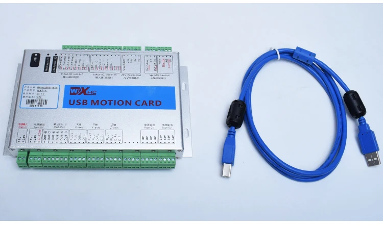Xhc Mach3 Usb Link Type Mach3 Usb Motion Card Cnc Control Card Breakout Board 2000khz Mk4 Mk3 V