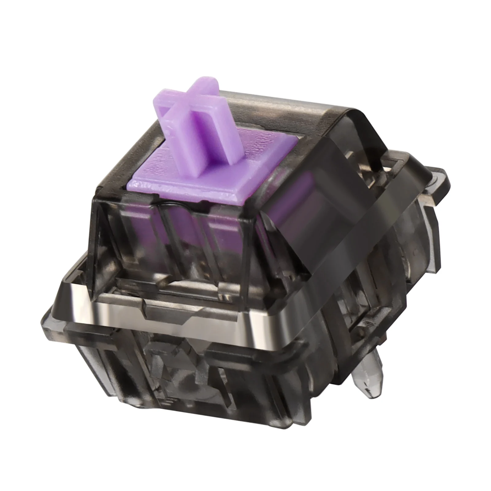 JWICK Creamy Purple Linear Switch with Smokey Housing Gold Plated ...