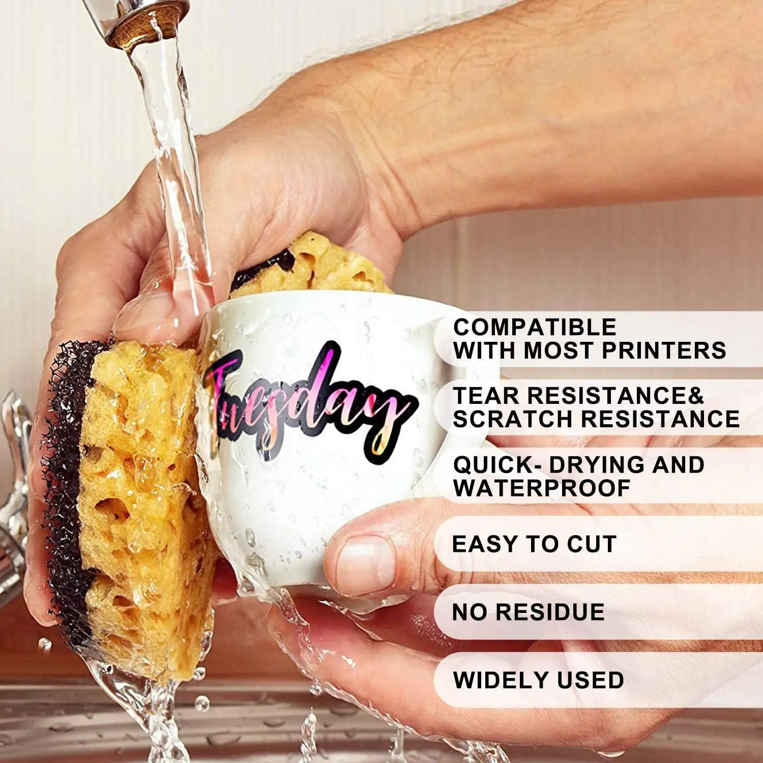 Inkjet Printer Printable Transparent Clear Waterproof Private Printing ...