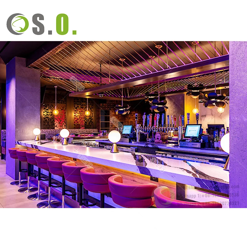 Luxury Shisha Lounge - Modern Hookah Bar Interior Design