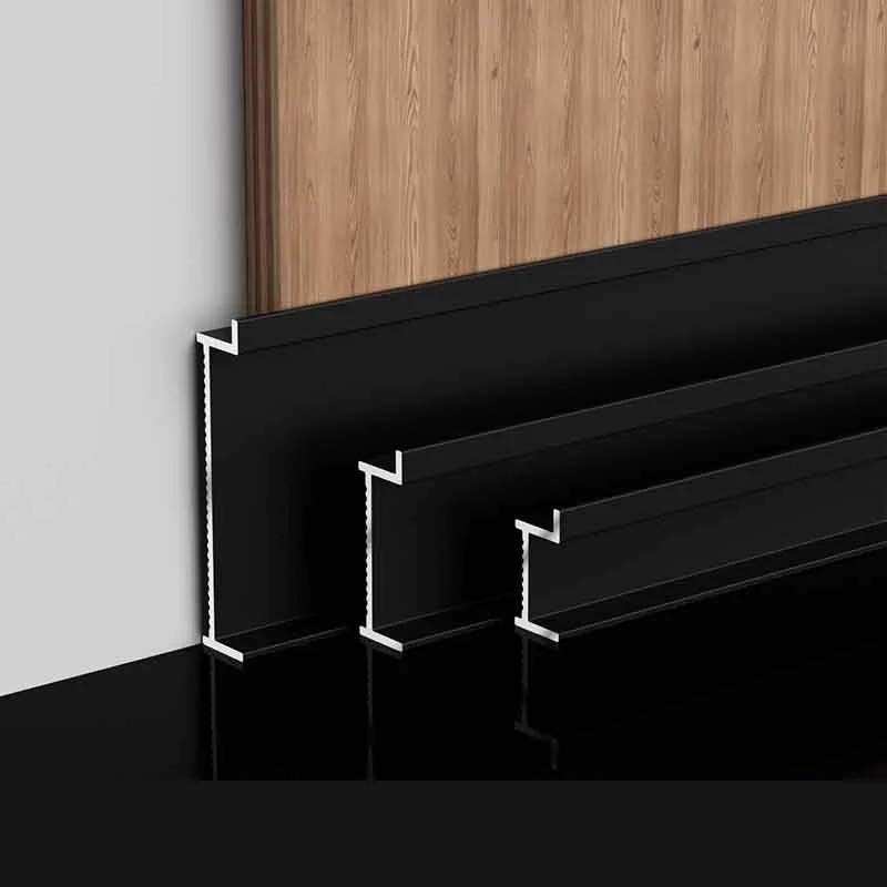 Aluminum Alloy Baseboard Embedded Concealed Stainless Steel Metal ...