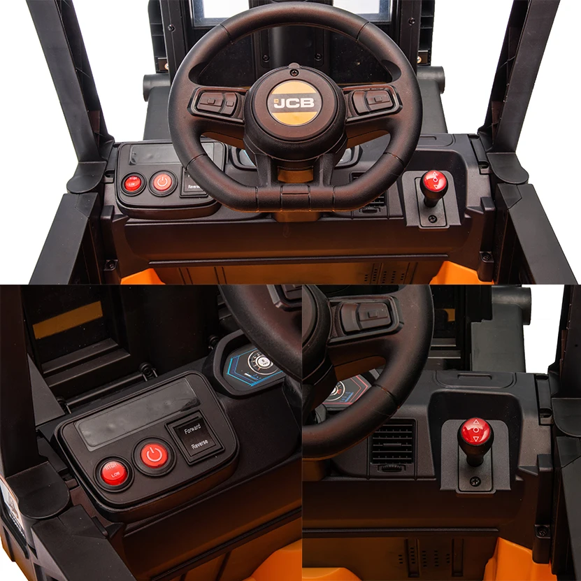 Jcb Licensed Battery Operated Forklift With Canopy Ride On Car - Buy ...