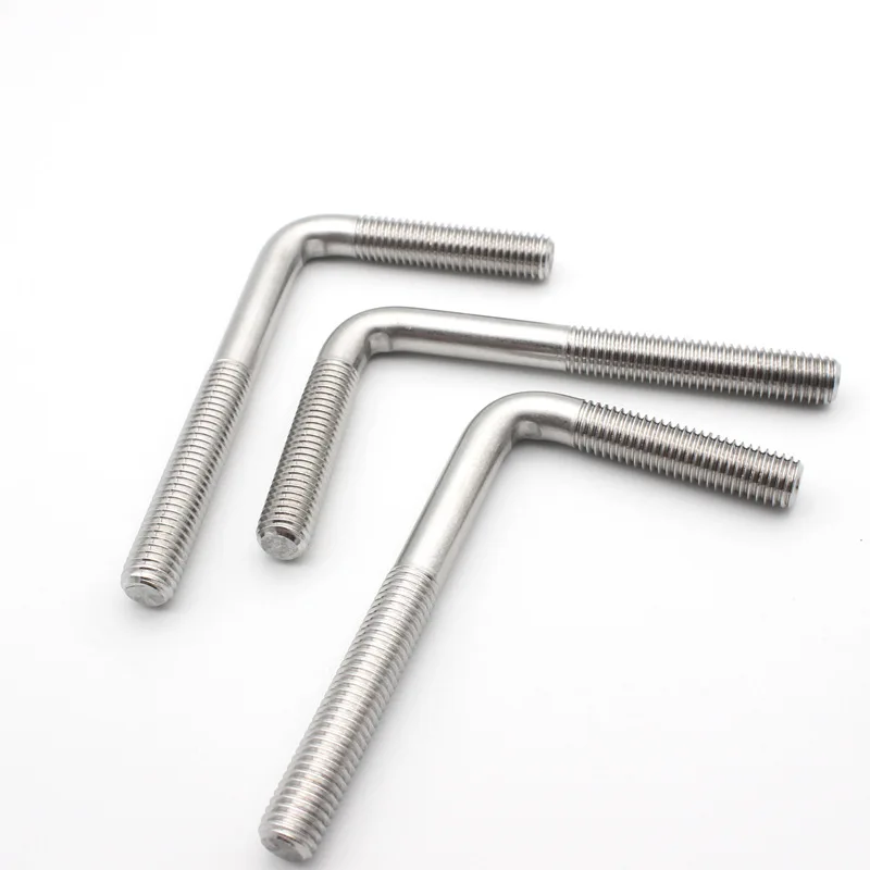 304 Stainless Steel L-Shaped Right Angle Anchor Bolt, 40% OFF