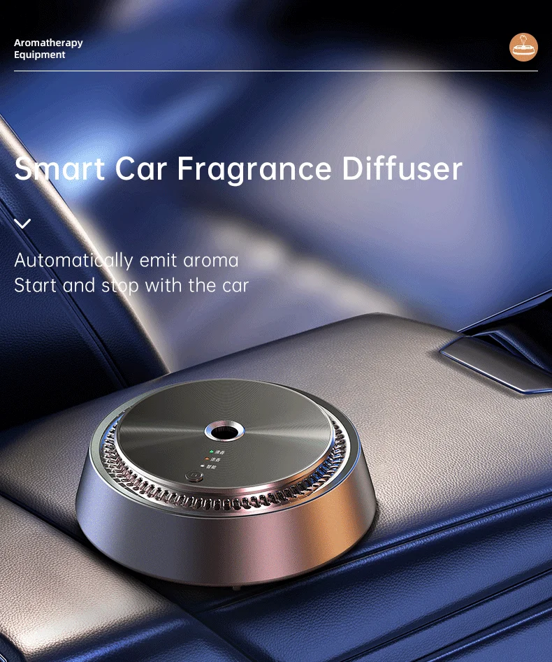 Custom Car Air Freshener - Luxury Liquid Smart Diffuser