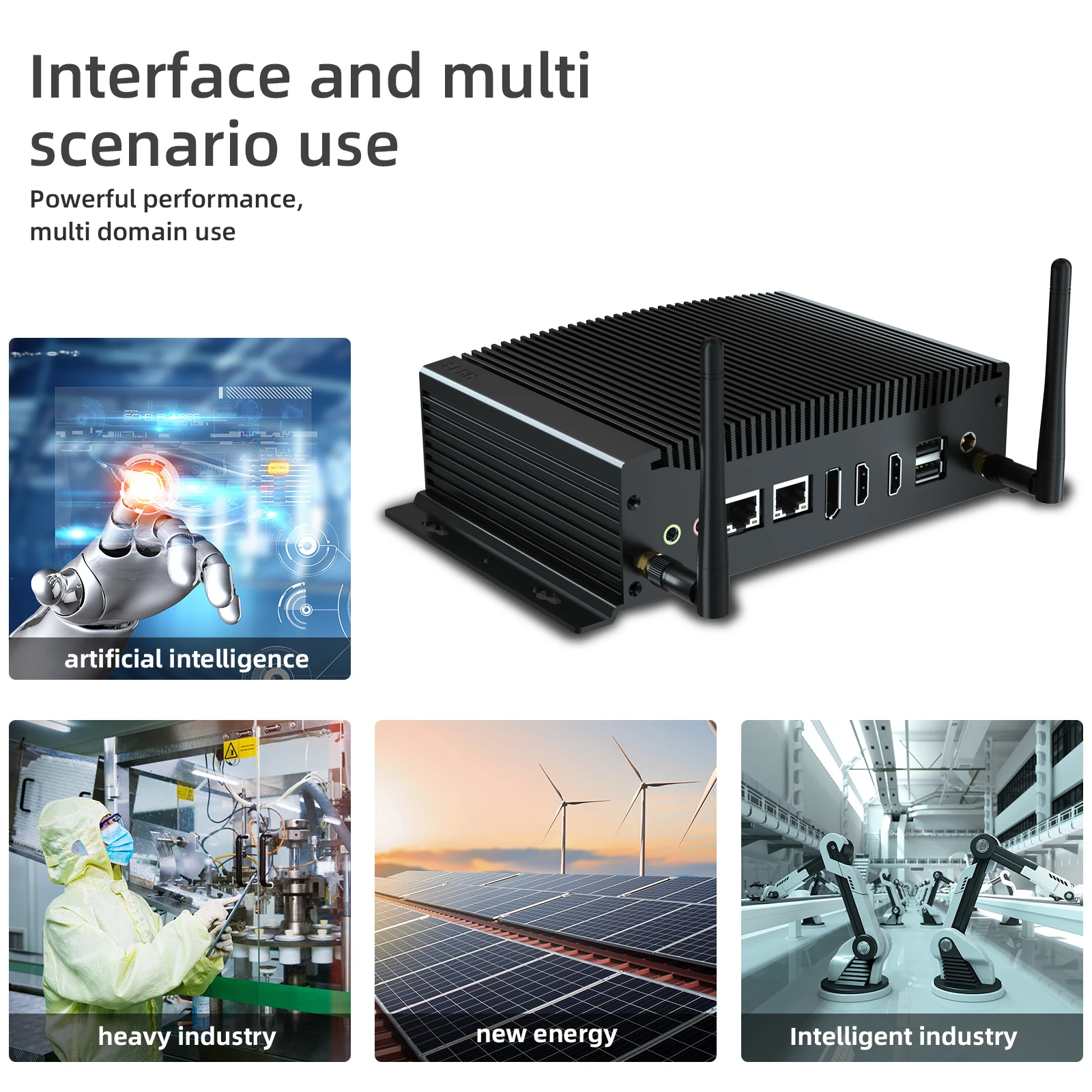 10th Gen Mini PC Core I7 10810U - Industrial Mini Computer