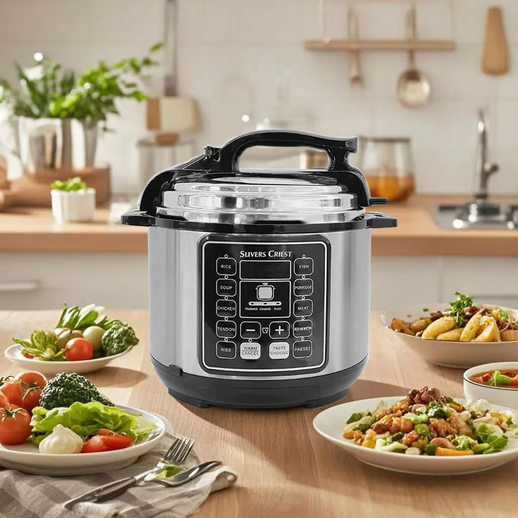 Silver Crest Electric Pressure Cooker - 10-in-1 Multi Function