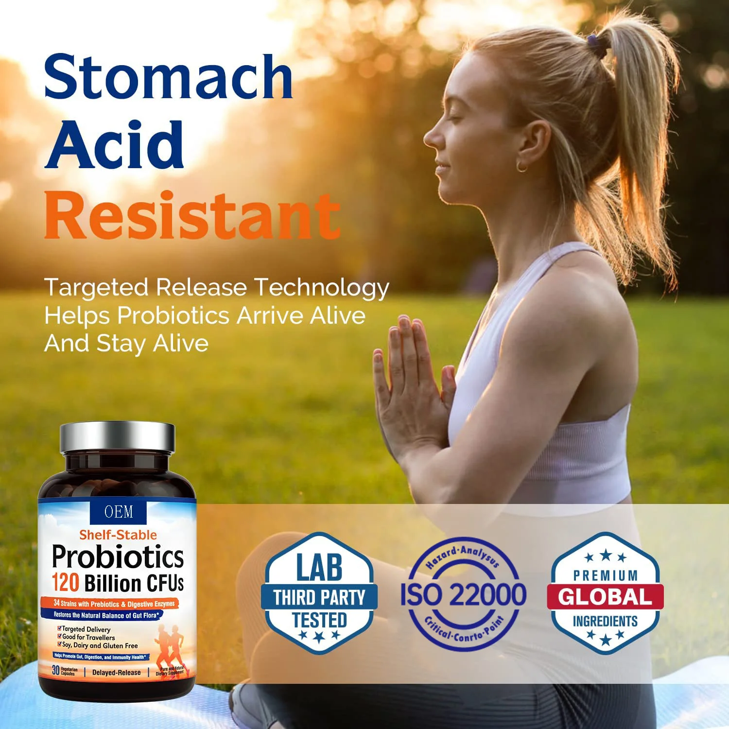 OEM Wholesale of Probiotics 3-in-1 Probiotic Manufacturers| Alibaba.com