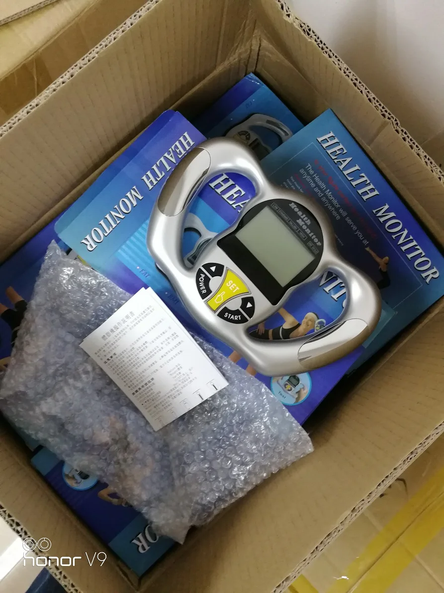 120 Viewing Angle Body Fat Measuring Instruments Body Fat Analyzer ...