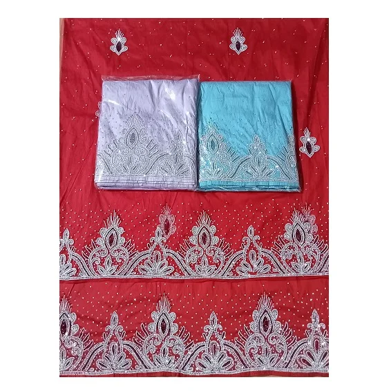 Best Price Top Quality Heavy Work Indian George Fabric Somali George ...