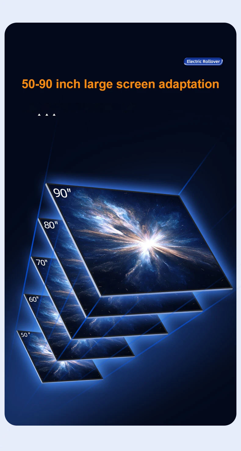 High Quality Multi-Directional Adjustable Motorized Hidden Flip down ...