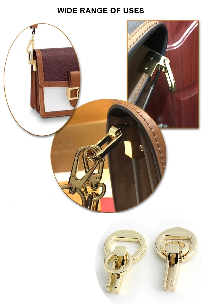 Rivet Strap Buckle Connectors - Durable & Versatile Hardware