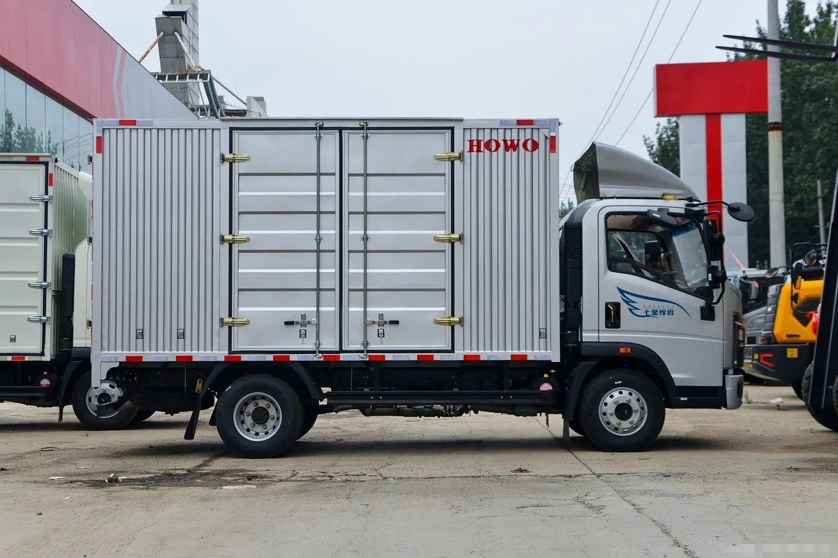 Used Cargo Box 5 Tons Light Van Truck Left Hand Drive 140hp Refurbished ...