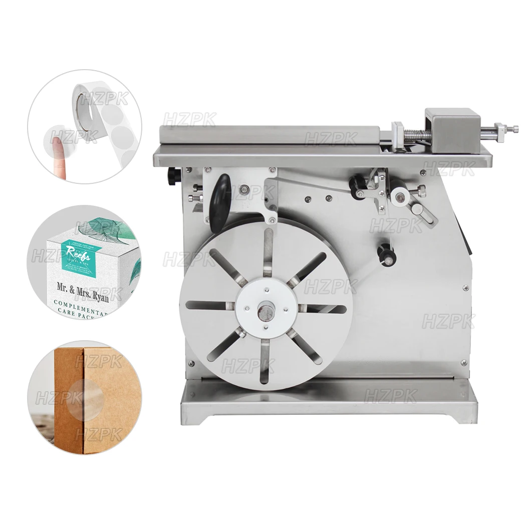HZPK Carton Labeling Applicator Machine Flat Corner Right Angle Self ...