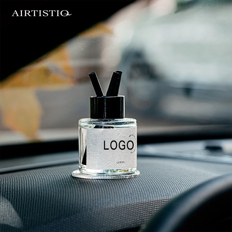 Car Air Freshener 50ml Multi Smell Luxury Aroma Glass Bottle Car Reed ...
