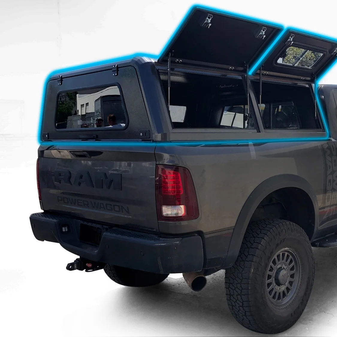 Off Road Aluminum Truck Hardtop Canopy For Ford Ranger 2012-2021 ...