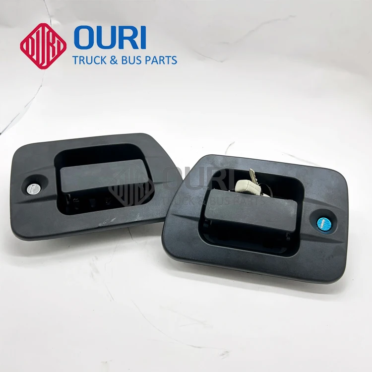 Heavy Duty Truck Right and Left Side Exterior Door Handle with Keys ...