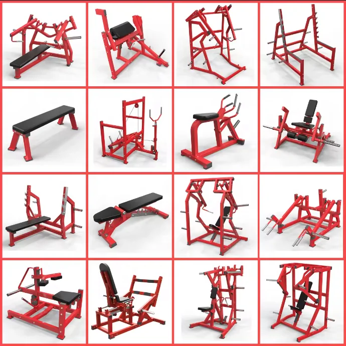 Professional Plate Loaded American Style Plate Loaded Low Row Gym ...