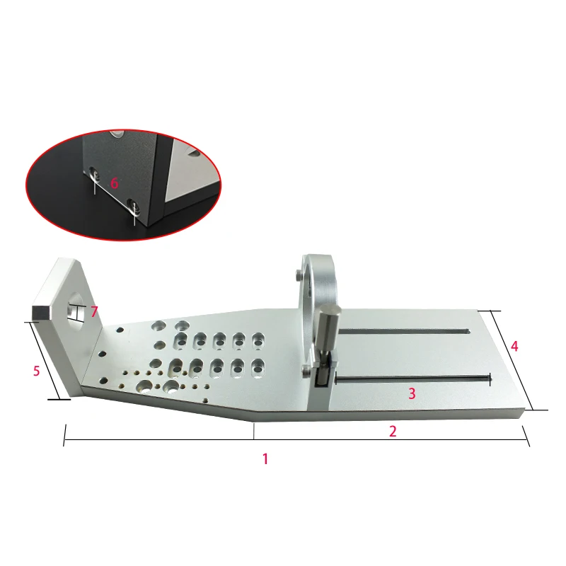 300cc/500cc Dispensing Syringe Fixing Bracket - Durable & Precise