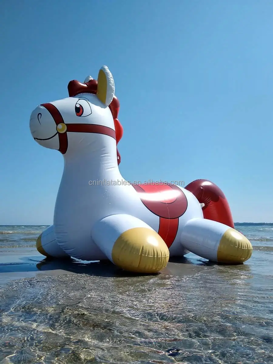 Bouncy Donkey Toy - Inflatable Animal Fun for All Ages