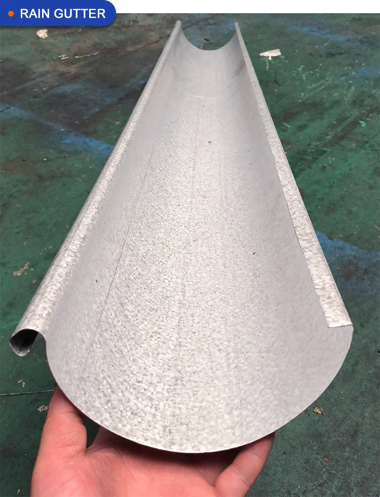 Factory Price Arc Angle Pvc Rain Gutter Metal Sheet Gutter Bending ...