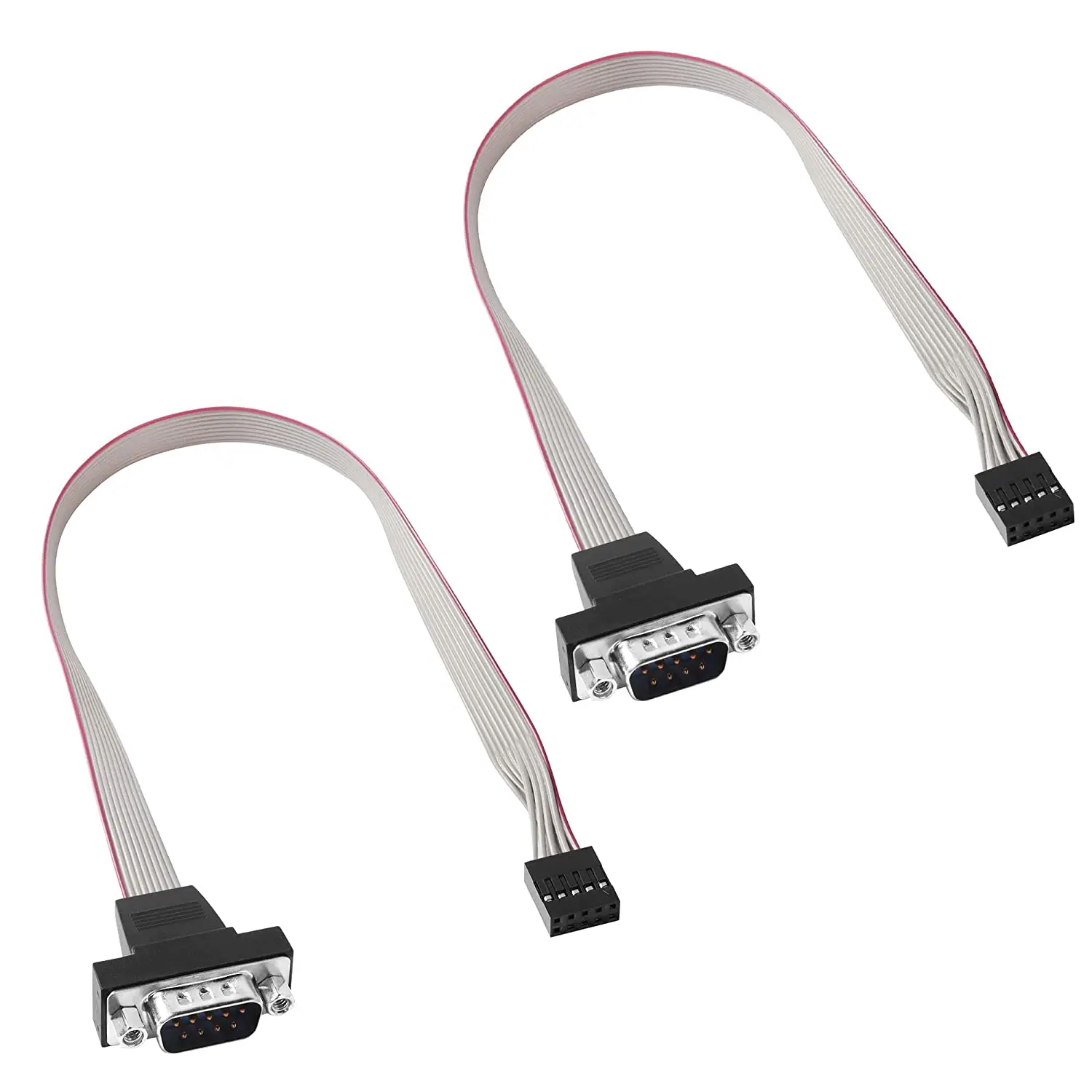 Db9 To 10pin Idc Serial Cable,Rs232 Serial Male To 10 Pin (2x5) Idc ...