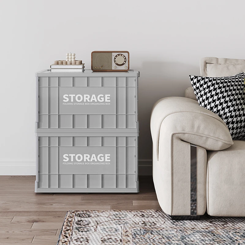 Industrial Design Foldable Plastic Storage Boxes for Car Cloth Storage ...