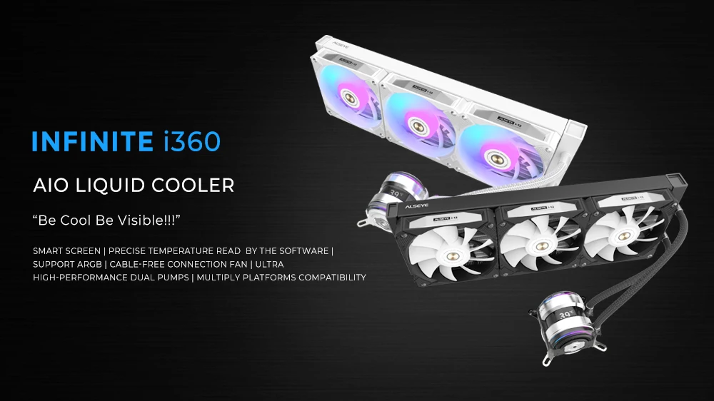 I360 Water Cooler Alseye 2023 Newest Factory Price Game Computer Cpu ...
