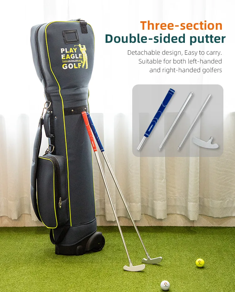 Fun Green Faltbarer Aluminium Golf Putter Clubs Zwei-wege-putter Für ...