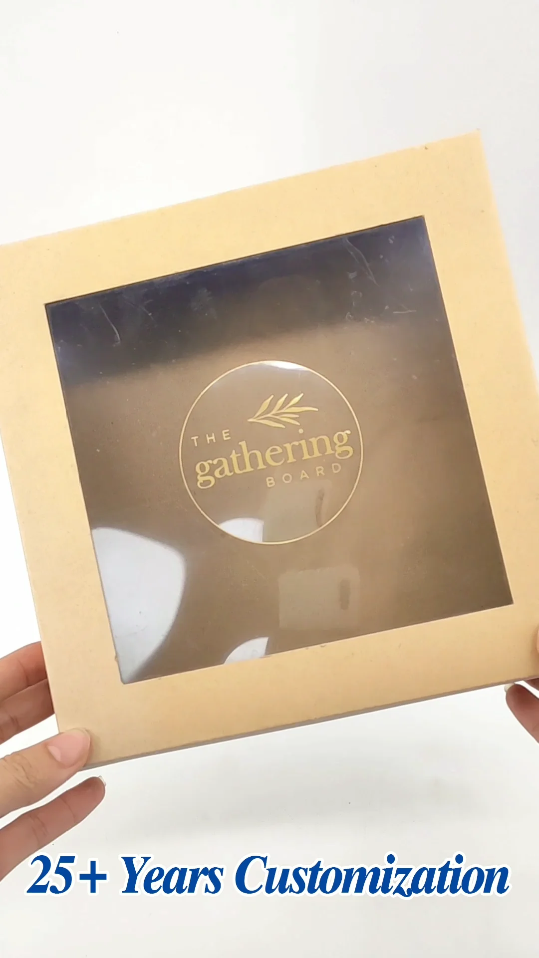 High Quality Factory Custom Recycled Foldable Clear Transparent Window ...