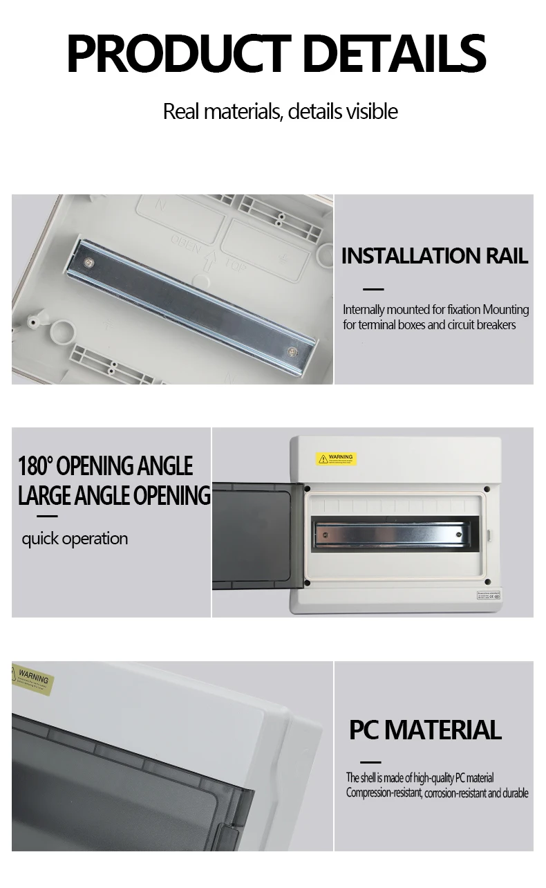 Lyebox Mcb Plastic Enclosure Box Ha-9 Ways Ip66 Outdoor Waterproof ...