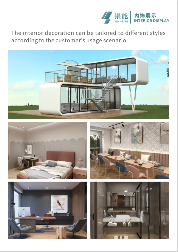 Prefab Modular Office Cabin - Soundproof Workspace with AC & High Speed ...