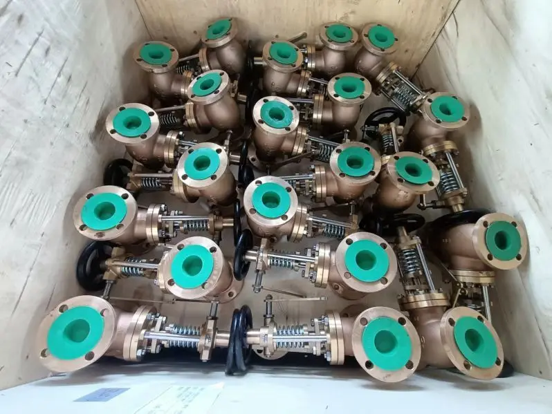 Marine Valve Manual Cast Iron Angle Stop Globe Valves 90-degree 5K JIS ...