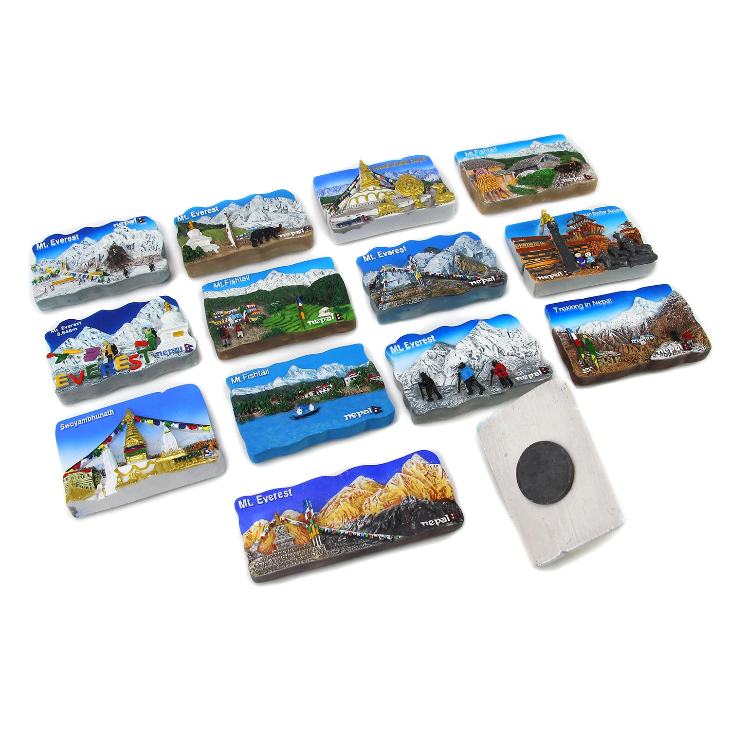 Wholesale High Quality Colorful Spain Souvenir Mdf Wooden Fridge Magnet ...