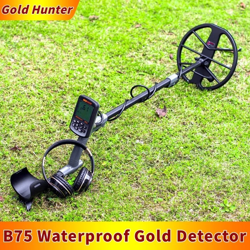 Gold Hunter B75 Gold Metal Detector - Long Range & Waterproof