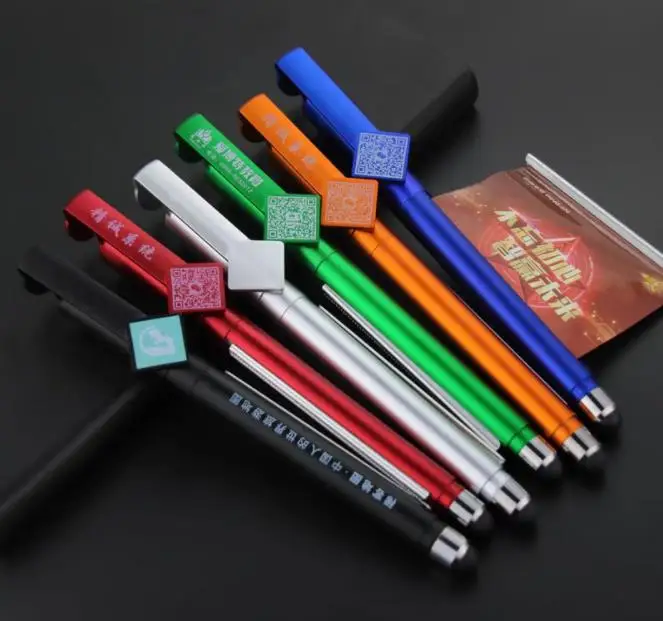 Wholesale Customized Promotional Plastic Pull Out Banner Pen
