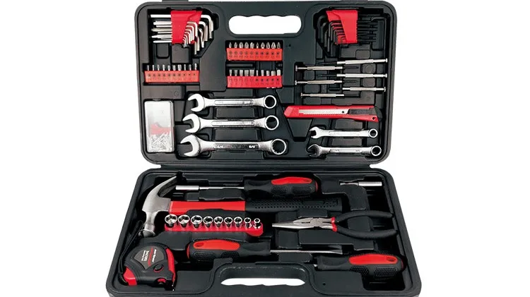 159pc Household Basic Repair Tools Kit Tool Sets Professional Box ...
