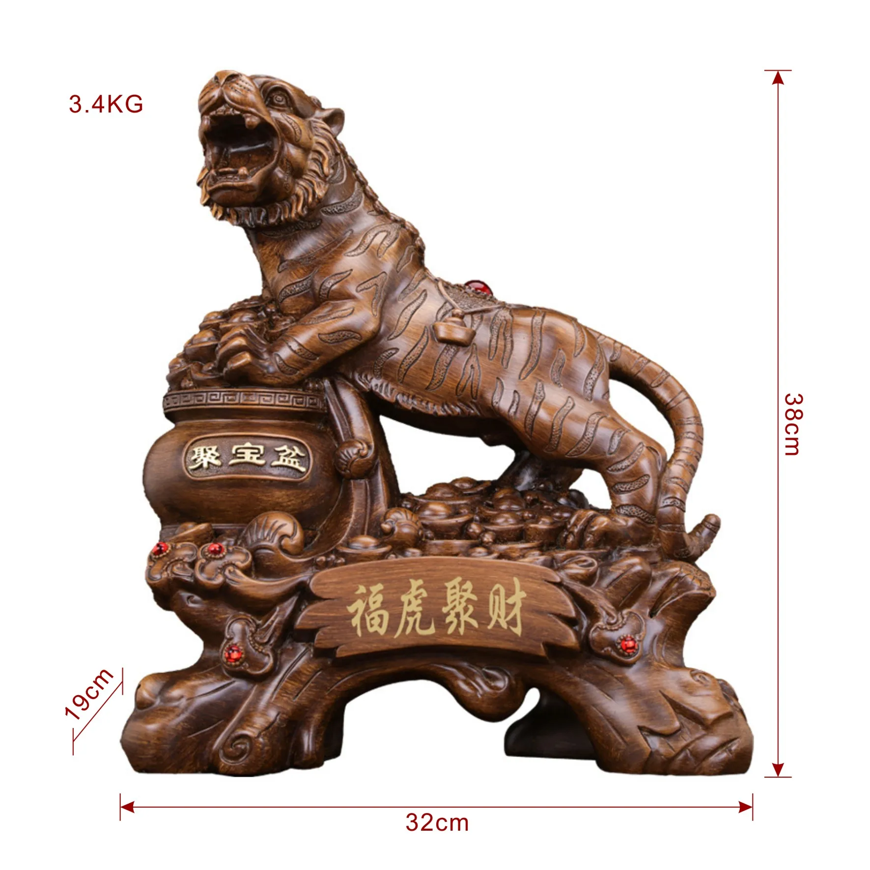 Resin Tiger Animal Crafts Animal Statue - Buy Resin Tiger resin Animal ...