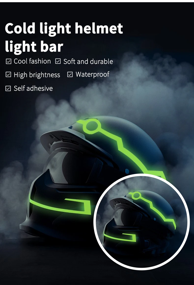 Factory Supplier Customized Helmet Light Strip Glowing Led Strip ...