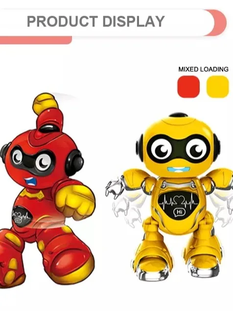 Intelligent Remote Control Toy Robots Mini Smart Programable Robot Toy ...