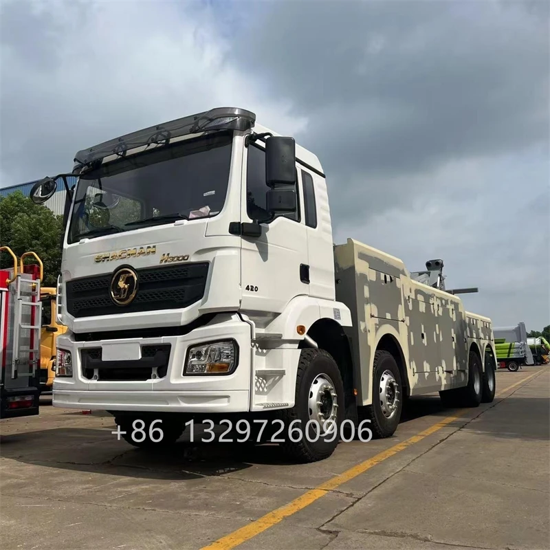 Heavy Duty Rotator Tow Truck - 360 Degree Rescue Road Wrecker