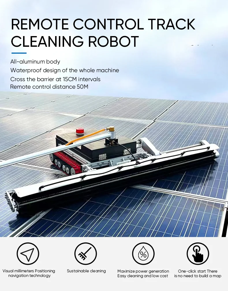 Lovsun Solar Cleaning Robot - Efficient Panel Cleaning