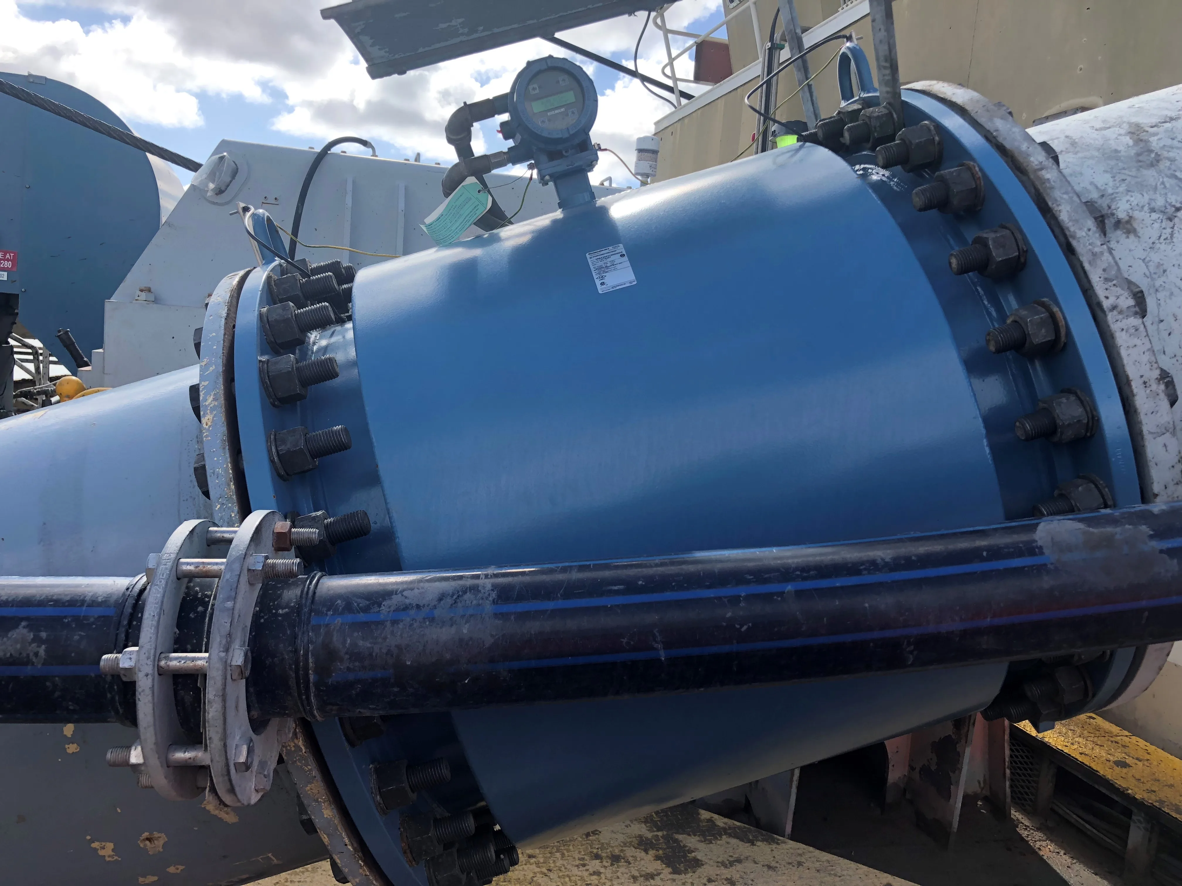 Insert Type Electromagnetic Wastewater Flowmeter Dn50 Water Flow ...