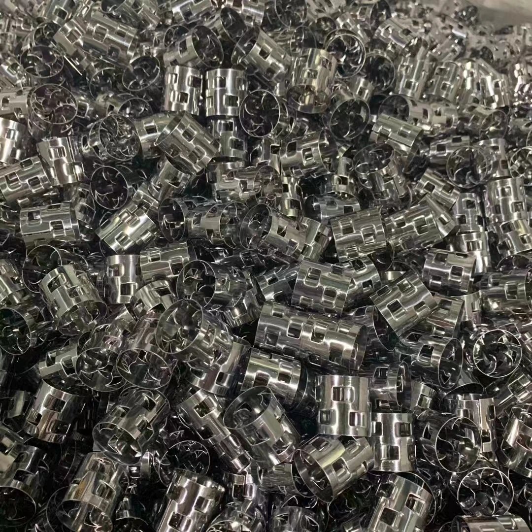 25mm Metal Pall Ring Column Tower Packing 304 304l 316 316l Stainless ...