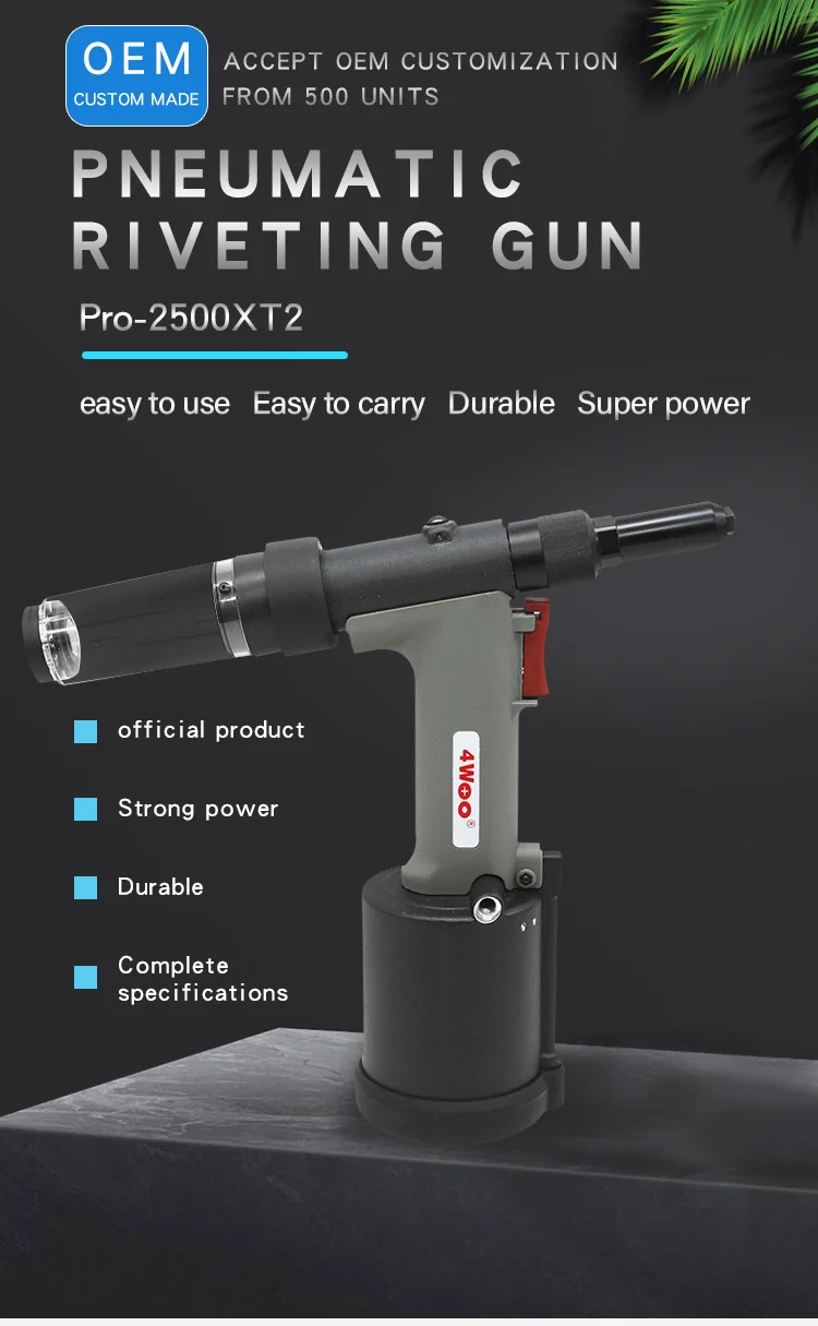 New Self Suction Pneumatic Rivet Gun Pro-2500xt2 Easy Operation ...
